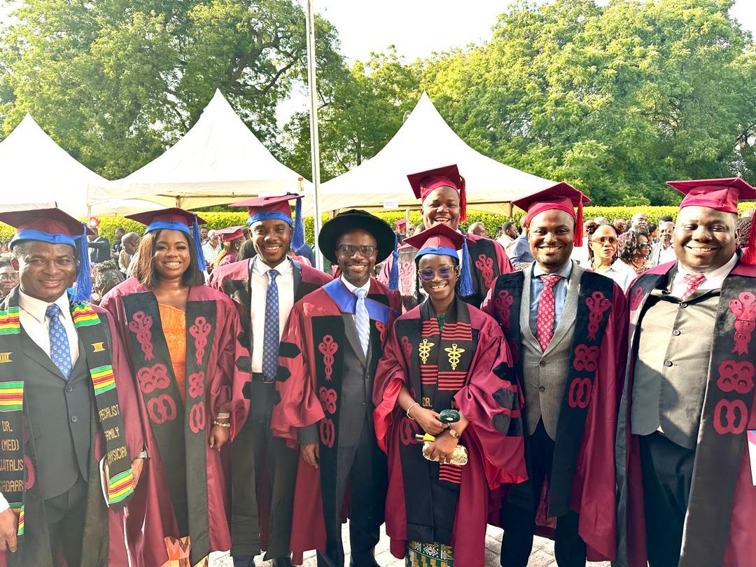 Seven Doctors at The University Hospital, KNUST qualify as Specialists | University Health Services